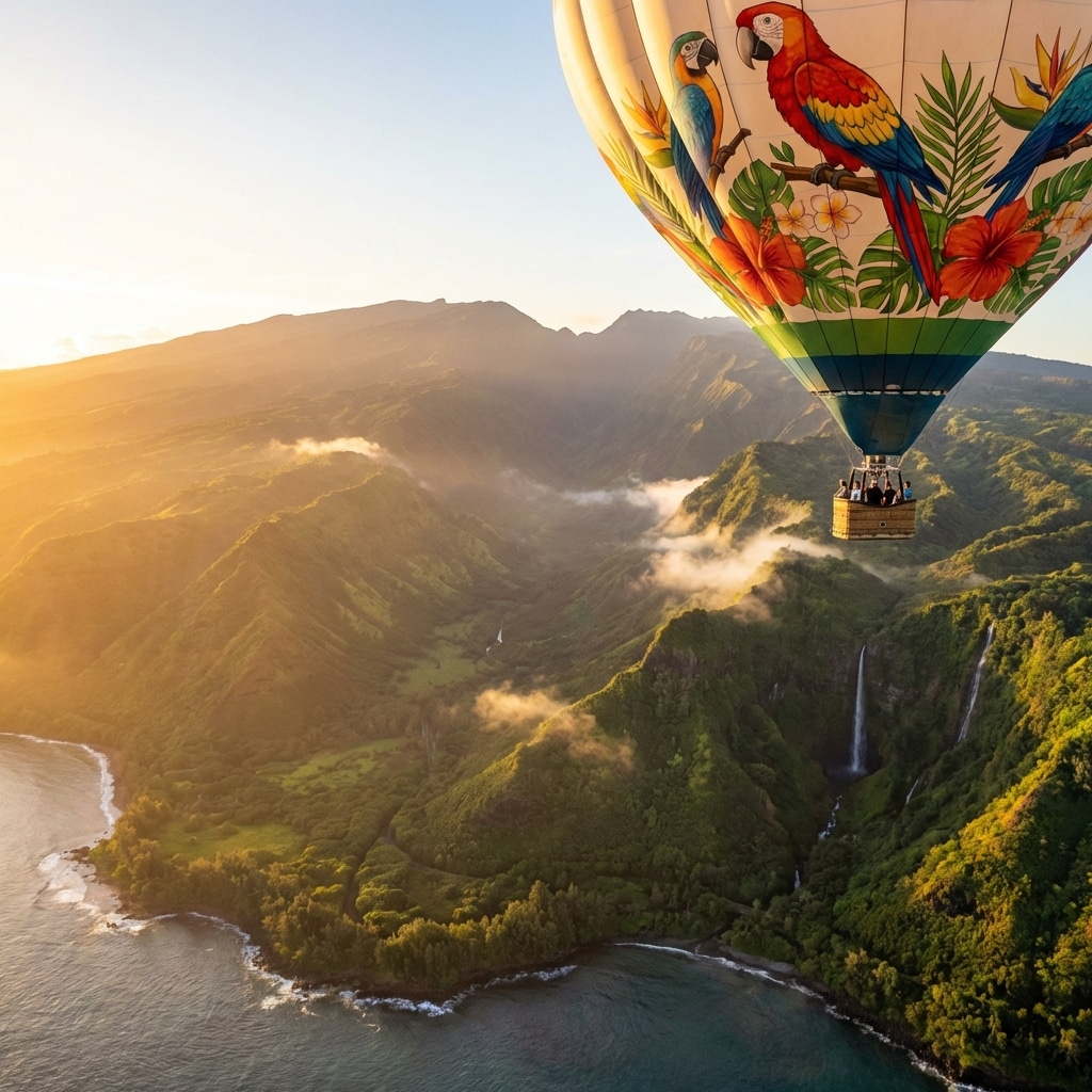 Soaring Over Paradise: The Magic of Hot Air Ballooning in Hawaii ...