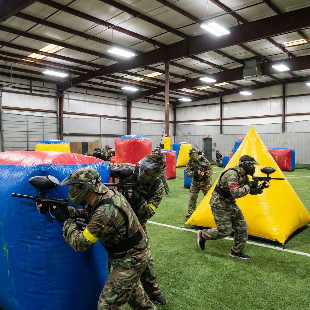 Indoor Paintball: All You Need to Know - GripOutdoor.com