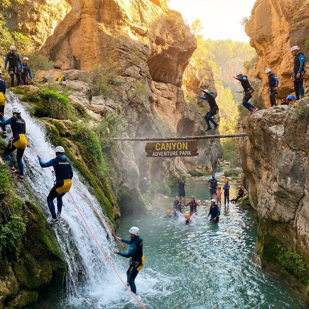 Exploring the Adventurous World of Canyoning Water Parks - GripOutdoor.com