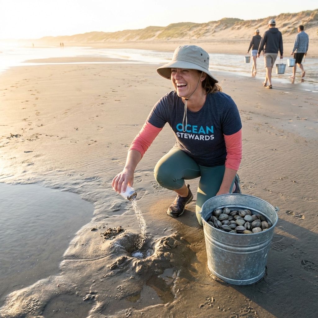 Unlocking the Secrets of Razor Clam Digging with Salt - GripOutdoor.com