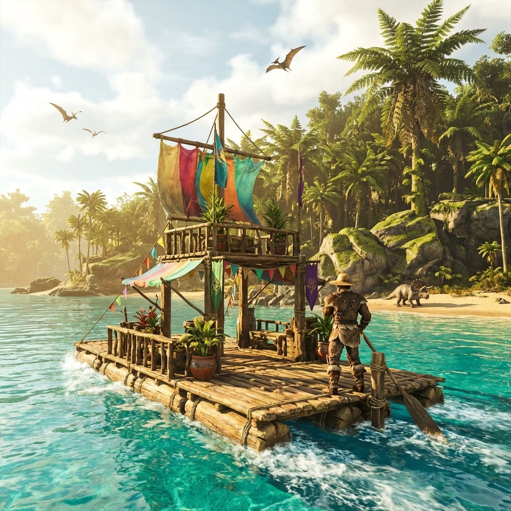 Mastering the Waters: Ark Survival Evolved Raft Building Tips ...