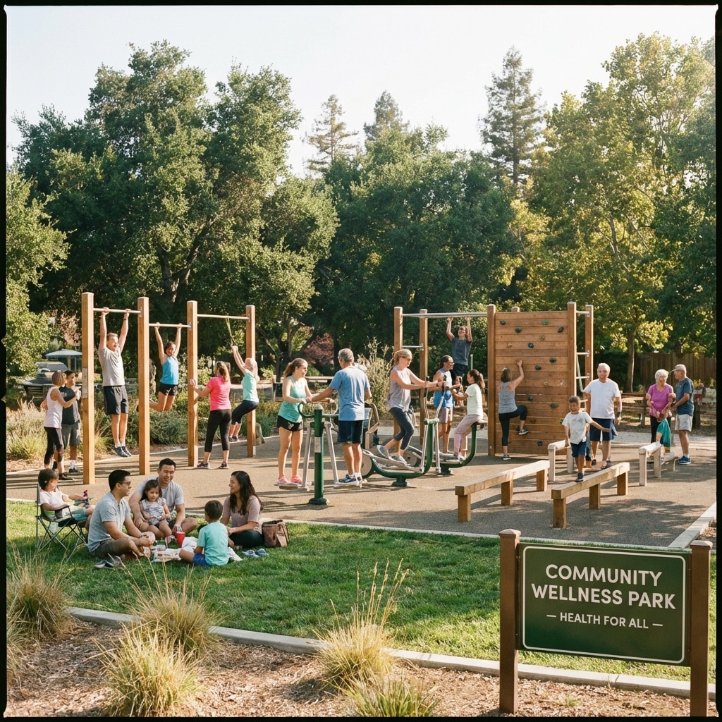 Outdoor Fitness Park Equipment: Revolutionizing Public Health and ...