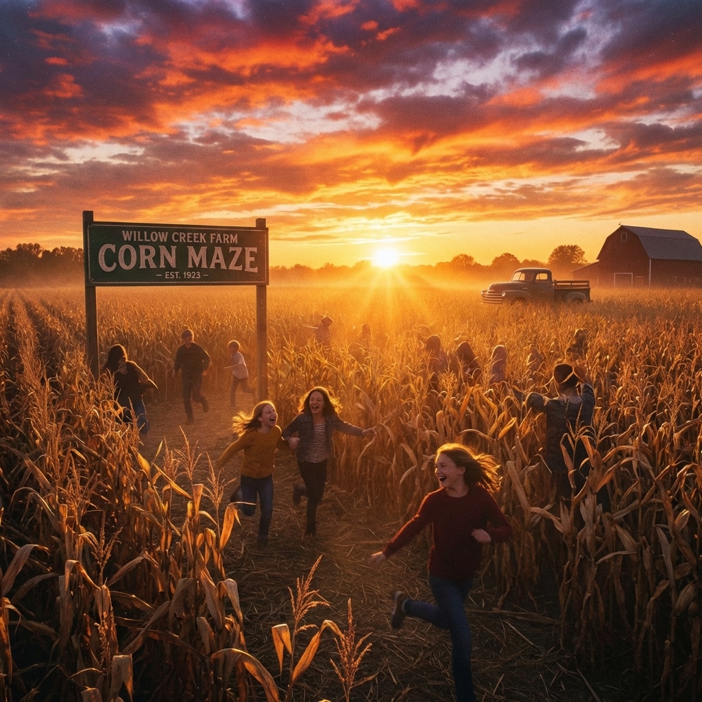 Discovering the Labyrinth: A Journey through Richardson's Corn Maze ...
